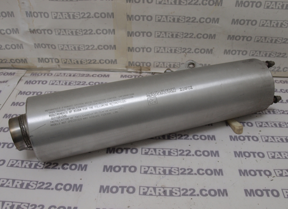 MOTOPARTS 22 - SUZUKI GSXR 1300 HAYABUSA GEN 1 RIGHT MUFFLER REAR 24FO